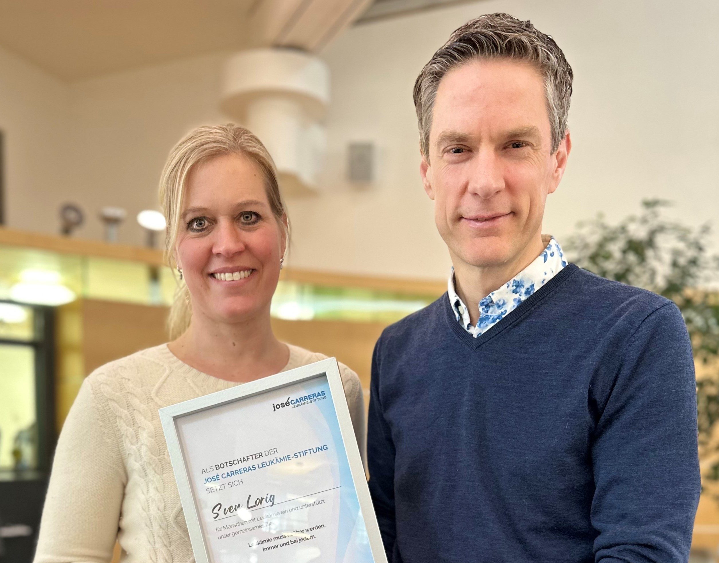 Sven Lorig: Neuer Botschafter für Josè Carreras-Stiftung | Berlinerin